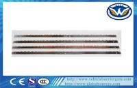 China Indoor Or Outdoor Use Automatic Sliding Gate Motor Accessories Of Steel Rack for sale