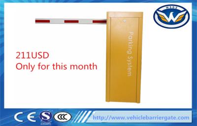 China 1.5M Cold Rolled Steel Sheet Electric Barrier Gate , Auto Car Park Access Barriers for sale