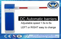 China DC Motor Vehicle Barrier Gate 1m-6m Arm Length Operation Safety With Position Sensors for sale