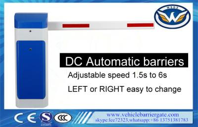 China DC Motor Vehicle Barrier Gate 1m-6m Arm Length Operation Safety With Position Sensors for sale