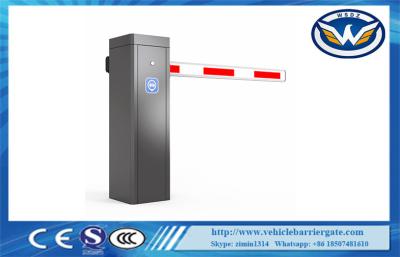 China Non Spring Vehicle Barrier Gate 24V DC Brushless Motor Parking Boom Barrier for sale