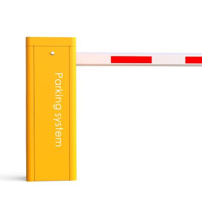 China 6 Meter Arm Automatic Boom Barrier Gate Fast Speed Low Noise Parking Lot Gates for sale