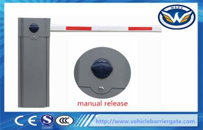 China Automatic Parking Vehicle Barrier Gate , Traffic Boom Gate Systems 6s Operation Time for sale