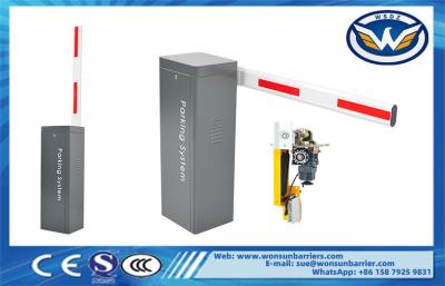 China DC Motor Security Parking Automatic Gate Barriers With 100*45 Fence Straight Arm for sale