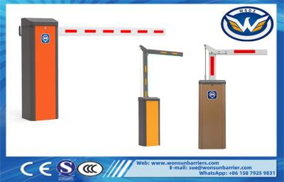 China DC Brushless Car Barrier Gate Operator 1.5S - 6S Powder Coating For Parking Lot for sale