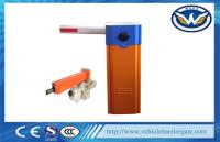 China OEM Customized Car Park Barrier System , Remote Control Drop Arm Barrier Gate for sale