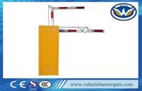 China Automatic Folding Arm car park access barriers 5 Millions Operation Time for sale
