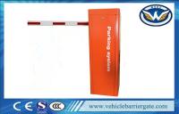China Electronic Automatic Parking Barriers , Road Barrier Gate  Straight / Folding / Fence Arm for sale