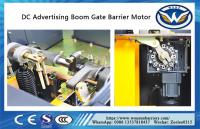 China Intelligent Parking Barrier Gate With Commercial Advertising DC Brushless Motor for sale