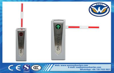 China Stainless Steel Car Parking Drivewany Barrier Gates With 10 Million Operating Times for sale
