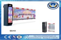 China WONSUN Patented Advertising Car Park Security Gates For Shopping Mall for sale