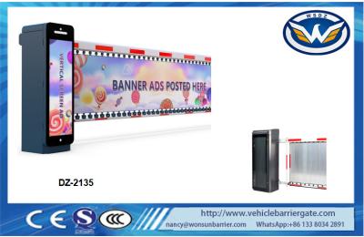 China WONSUN Patented Advertising Car Park Security Gates For Shopping Mall for sale