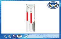 China Red And White 180 Degree Folding Arm Alunimum Alloy For Parking Lot Barrier Gate for sale
