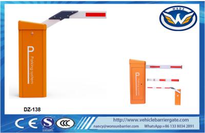 China 0.6s Fast Speed Servo Motor Barrier Gate Automatic Boom Barrier With Solar Power for sale