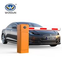 China 220V/110VAC Motor Road Safety Barrier Gate Vehicle Barrier Gate With Arm Reversing for sale