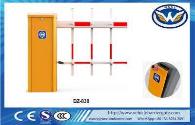 China Automatic Swing Out Arm Remote Control Car Parking Barrier Gate With 6m Arm for sale