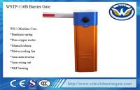 China Industrial Security Traffic Barrier Gate , automatic parking barriers 120w Motor Power for sale