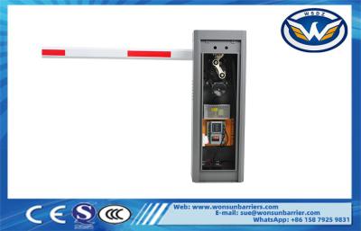 China Parking Lot Boom Barrier Low Noise DC24V Speed Adjustable Barrier Gate for sale