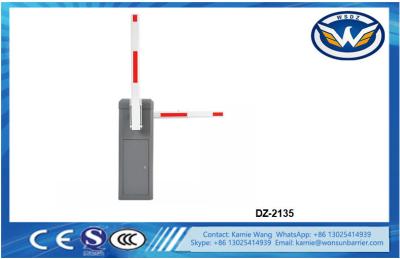 China Two Arm Automatic Car Park Barriers RS485 Traffic Light Interface Two Motors for sale