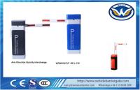 China Vehicle Automatic Boom Barrier Gate Heavy Duty 24VDC Motor Speed Adjustable for sale
