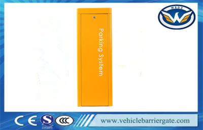 China 6 Seconds Parking Automatic Security Vehicle Barrier Gate With Round 3 Meters Boom for sale