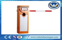 China Security Boom Automatic Parking Barriers With Led Screen , Customized Color for sale