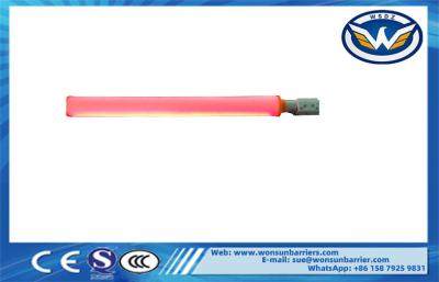 China DC Brushless Motor Traffic Barrier Gate 1.5-6s Closing Speed Red Color for sale