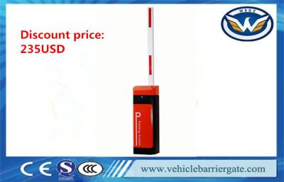 China 80*45 Telescopic Arm Vehicle Barrier Gate For Underground Parking Lot for sale