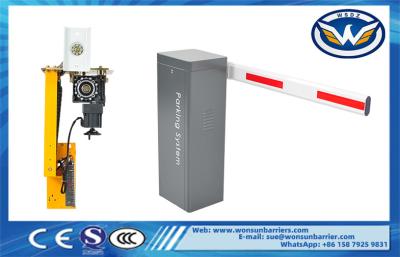 China Red Automatic Barrier Gate 90 Degree Opening Angle With Adjustable Speed 1.5s-6s for sale