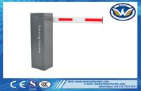 China DC24V Boom Barrier Gate 6m Straight Arm IP44 Protection Level for sale