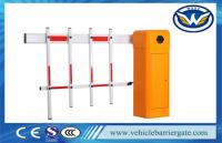 China AC Motor Fence Arm Gate Barrier Automatic Car Park Barrier with Fence Boom for sale