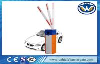 China Vehicle Security Parking Lot Barrier Gate , Barrier Boom Gate Blue And Orange for sale