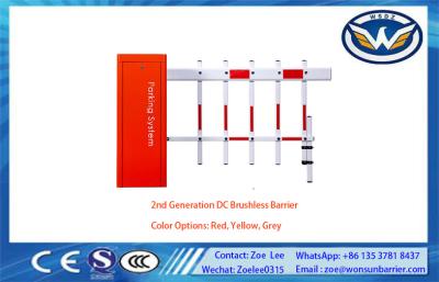 China Automatic Boom Barrier For Parking System  , Adjustable Time Toll Barrier Gate for sale