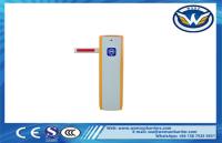 China LED Light Driveway Barrier Gates with RS485 and Orange White Housing for sale