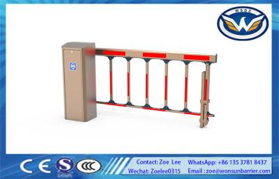 China 1.5s-6s Adjustable Speed DC Brushless Motor Parking Barrier Gate for Access Control in Golden Color for sale