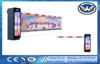 China Advertising Automatic Barrier Gate Brushless Motor DC24V Shopping Mall Parking Lot for sale