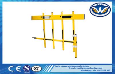 China Two Fence Arm Opening Automatic Barrier Gate with 1.5s to 6s Speed Straight Arm Long Life Span for sale