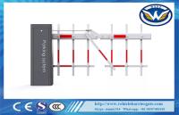 China 90 Degree Folding Fence Boom Car Park Barriers Max 4.5m With DC Brushless Motor for sale