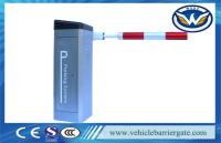 China Serve Motor Intelligent Barrier , Electric Highway Barrier Gate System With 3 Fence for sale