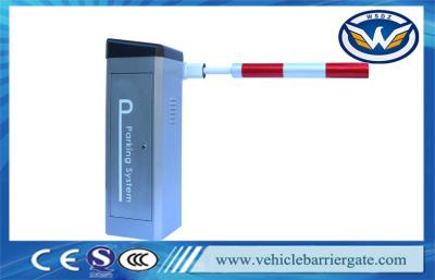 China Serve Motor Intelligent Barrier , Electric Highway Barrier Gate System With 3 Fence for sale