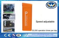 China Maintenance Free Toll Barrier Gate , Automatic Boom Barrier Speed Adjustable for sale