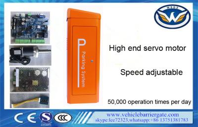 China Servo Motor Heavy Duty Road Barrier Gate 100% waterproof Internal RS 485 for sale