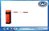 China RS485 Driveway Barrier Gates Customizable Parking Lot Straight Arm 1.5s-6s Operation Time for sale
