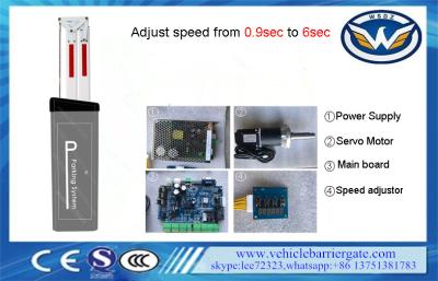 China OEM / ODM Solar Power Integration Extendable DC Toll Barrier Gate for sale