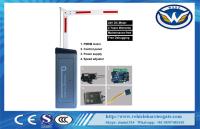 China 24V DC Motor 0.9s 3m Folding Car Park Barriers Security Access Road Barrier for sale