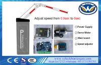 China 75Mm Diameter Round Arm Servo Motor Driveway Barrier Gates 0.9 Second Opening Time for sale
