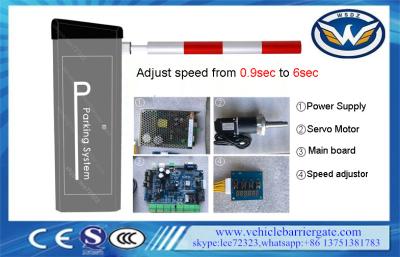 China Remote Control Highway Traffic Barrier Gate Ac 100v To 264v With Solar Power for sale