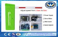China 4sec 6mts Loop Detector Vehicle Access Barriers With Servo Control System for sale