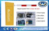China IP54 Adjustable Round Arm Automatic Barrier Gate With Solar Power for sale
