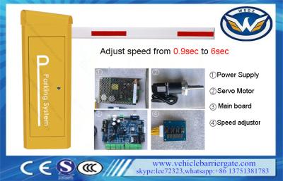 China Automatic PMSM Motor RS485 Vehicle Barrier Gate Maintenance Free for sale